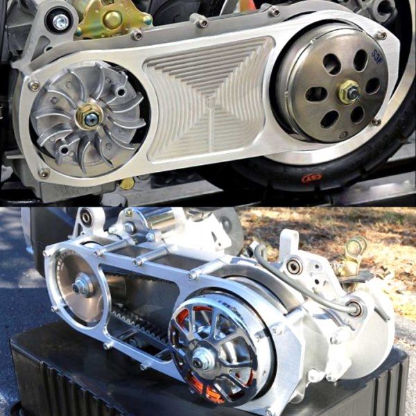 TRS GY6 BILLET ALUMINUM ANKLEBITER CVT COVER CHOOSE FROM 3 TYPES