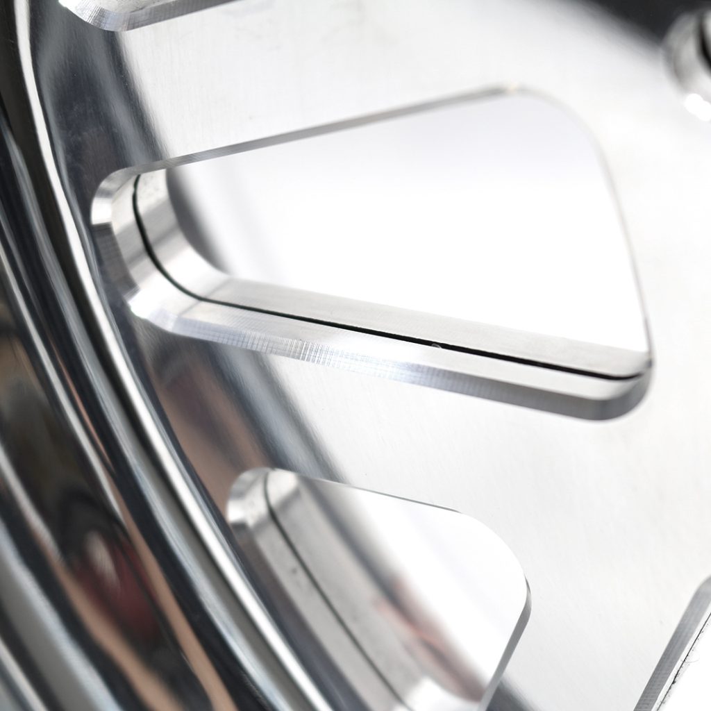 RUCKSHOP TRS OLDSCHOOL POLISHED WHEEL SET FOR 49CC GET RUCKUS