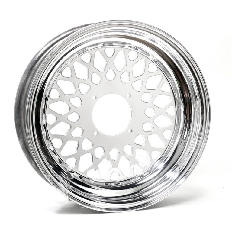 SUPERMESH 12x4 Front Wheel 4x90 Pattern High Polished