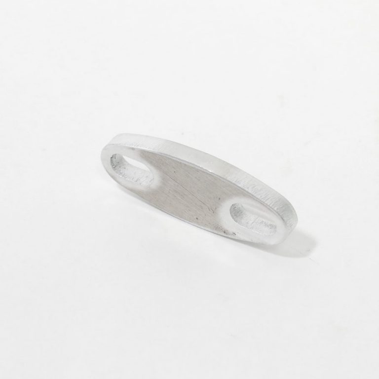 TRS EGR PCV Block-off Plate; GY6 1/4 inch thick