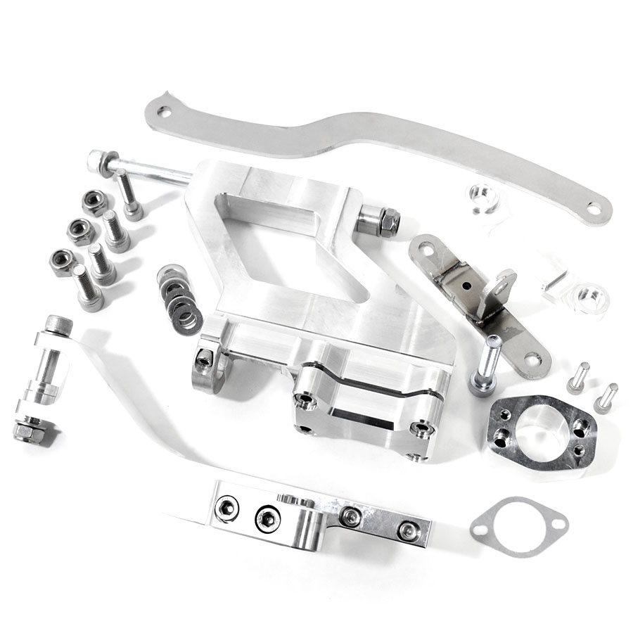 TRS GY6 Extension Mount Kit - Fatty GY6 SOLID 12X8 10X8 OR 12X7