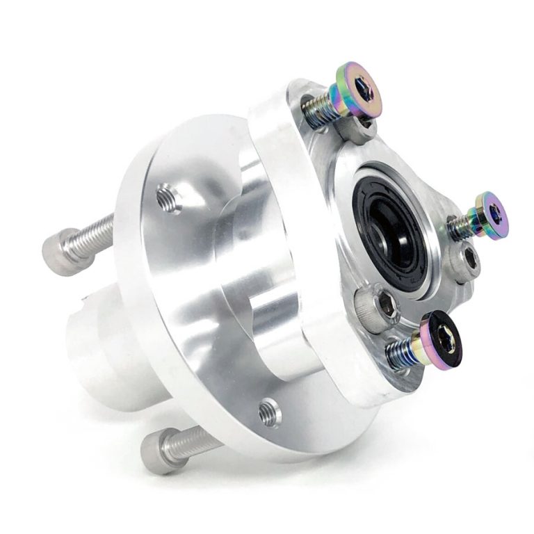 Complete Front Hub w/ rotor adapter w/ all bolts included V2