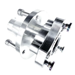 Complete Front Hub w/ rotor adapter w/ all bolts included V2