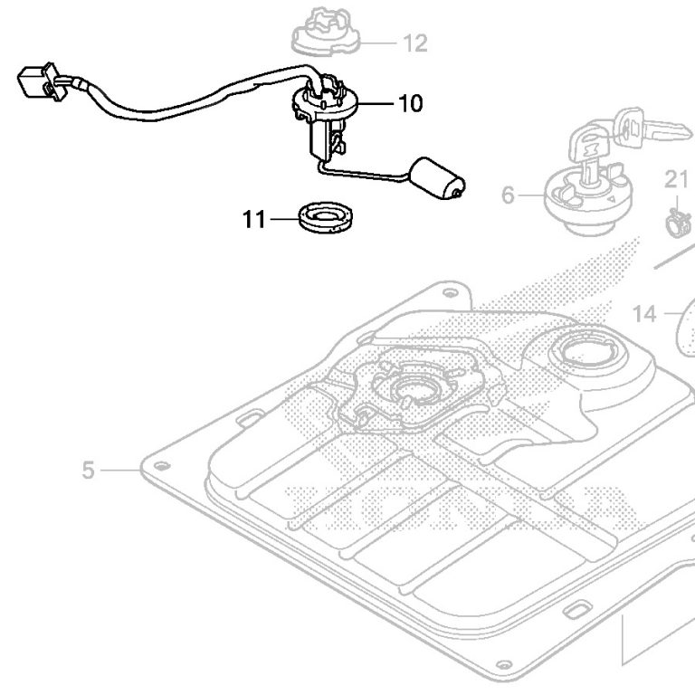 HONDA METROPOLITAN FUEL SENDING UNIT KIT