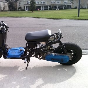 Honda Ruckus GET 49cc Engine Stretch 9.5" Extension w/ brake cable