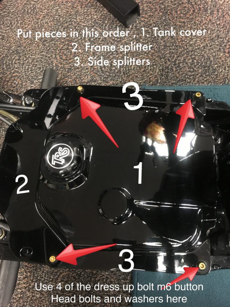 Honda Ruckus Frame Splitter Alumunum Imported Ships Free