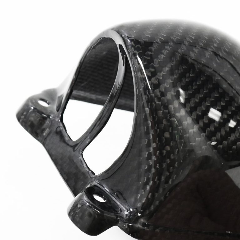 TRS Honda Ruckus GTN Radiator Cooling Scoop Full Glossy Carbon NOT DRY ...