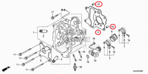 Genuine OEM Honda NPS50/S Ruckus Engine Rebuild Kit 2003+ - The Ruck Shop