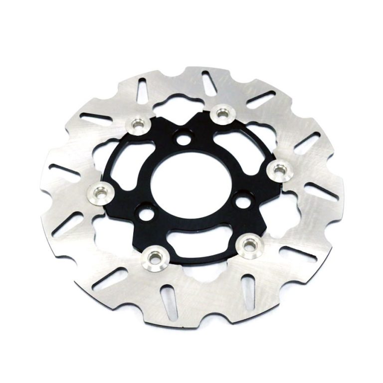 220mm Floating Disc Brake Rotor Honda Ruckus - Black - The Ruck Shop