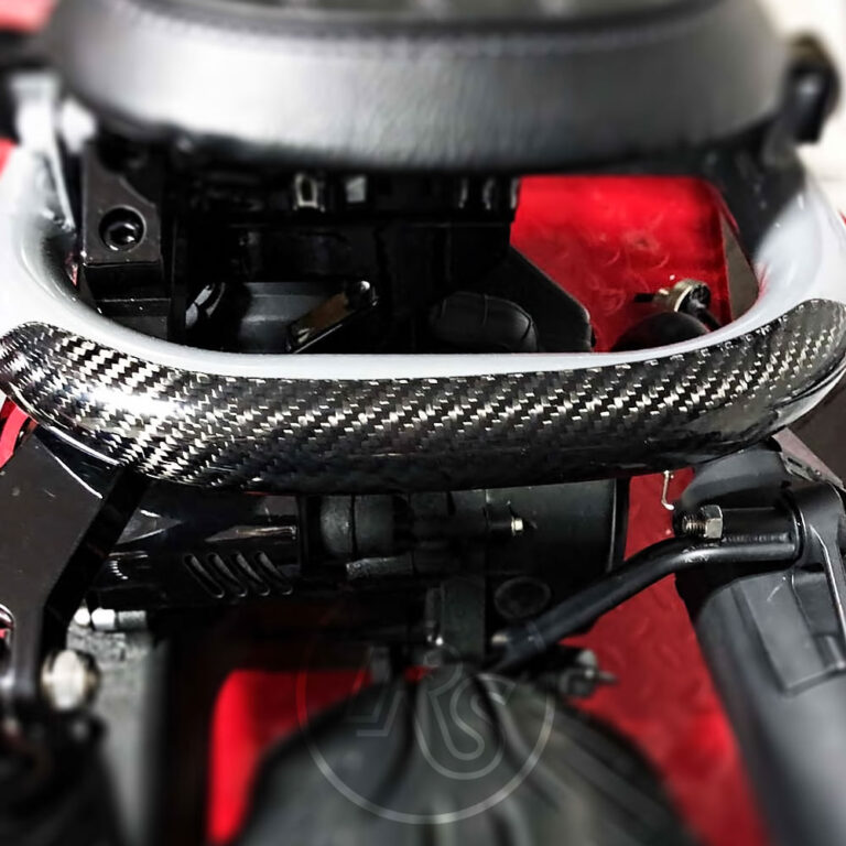 Honda Ruckus Carbon Rear Frame Cover 100% Carbon Fiber High Gloss - The ...