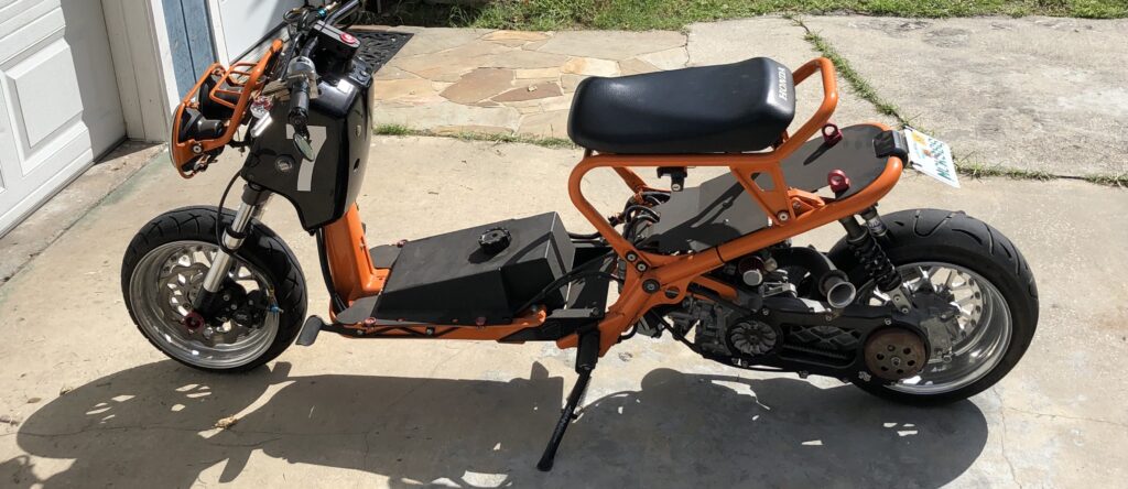 Honda Ruckus Zoomer TRS Aluminum Long Distance Gas Tank - The Ruck Shop