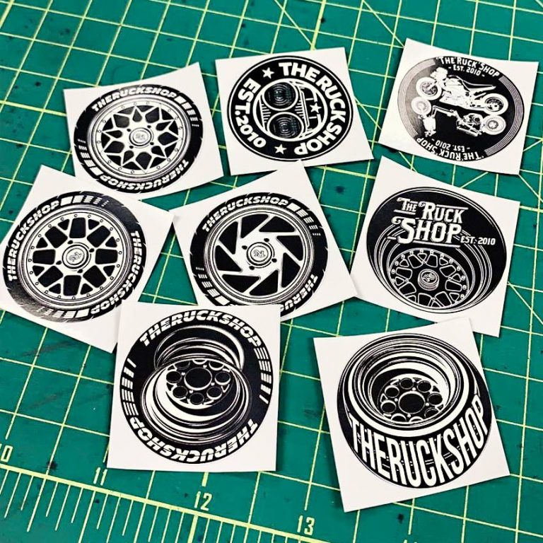 TRS Slap sticker 8 Pack - The Ruck Shop