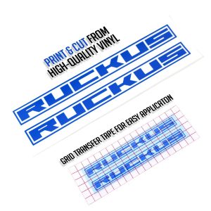 Honda Ruckus Frame Decals stickers OEM Colors and Custom 2 per set ...