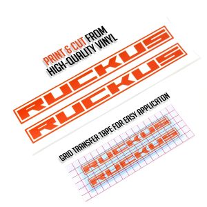 Honda Ruckus Frame Decals stickers OEM Colors and Custom 2 per set ...
