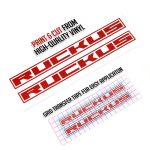 Honda Ruckus Frame Decals stickers OEM Colors and Custom 2 per set ...