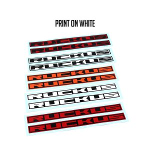 Honda Ruckus Frame Decals stickers OEM Colors and Custom 2 per set ...