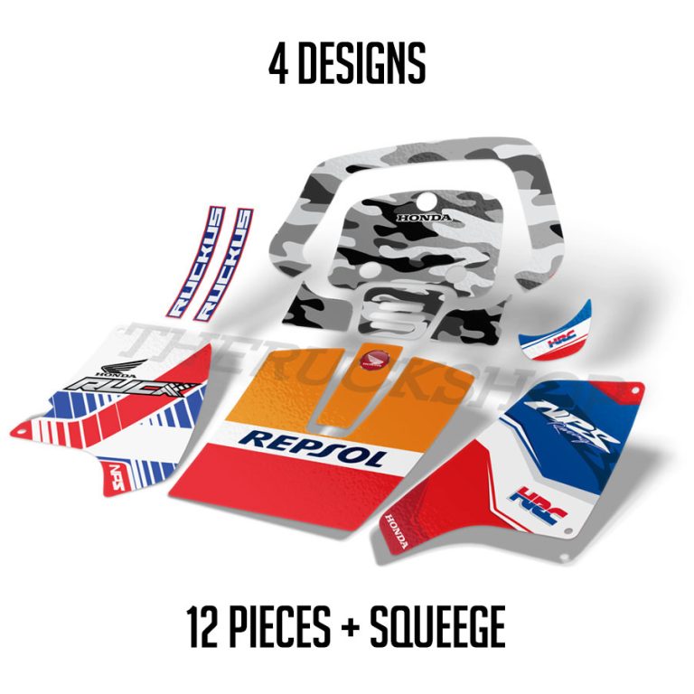 NEW Decal Graphic Kits for 2003 - Present for Honda Ruckus 12 pieces ...