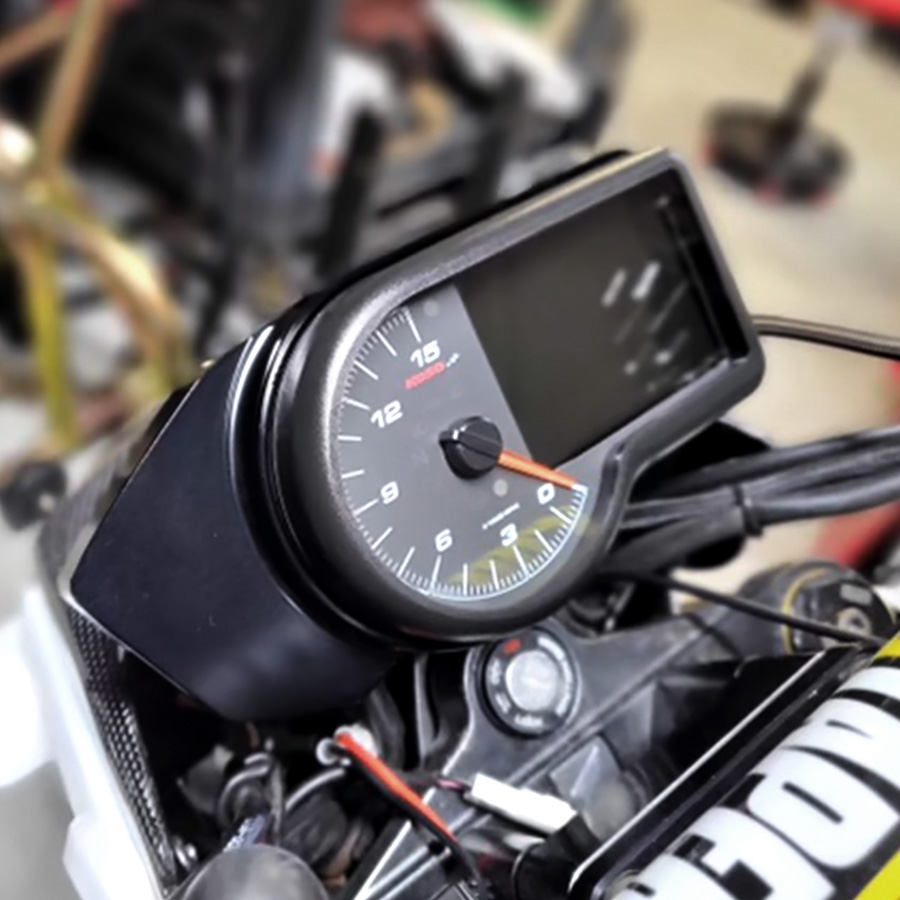 GROM Race DASH - for KOSO RX-3 speedo Anodized OG SF 2014-2020 - The ...
