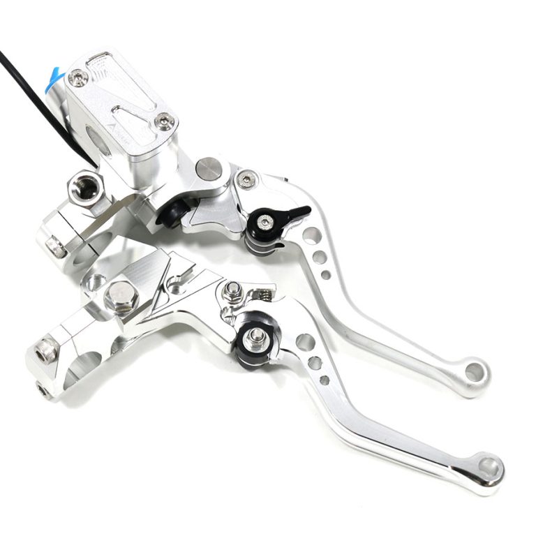 CNC Billet Control levers for Drum / Disc Black 7/8 bar BLACK OR POLISHED