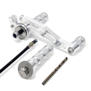 Honda Ruckus Rear Foot Brake Left Side Raw or Black - The Ruck Shop