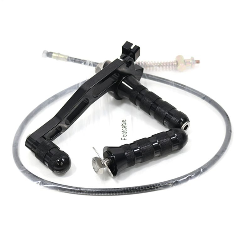 Honda Ruckus Rear Foot Brake Left Side Raw or Black - The Ruck Shop