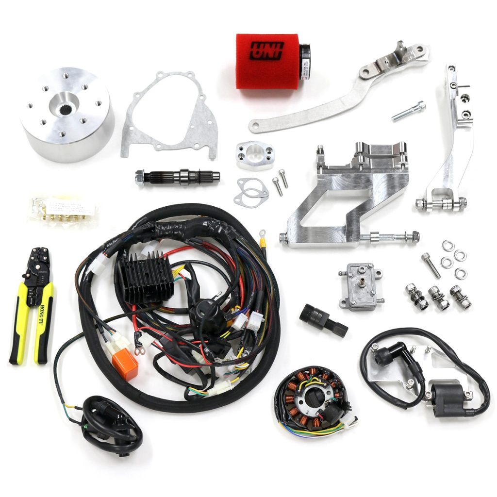 Honda Ruckus GY6 Basic Fatty swap kit for Ruckus 2003 and up. 2 kits to ...