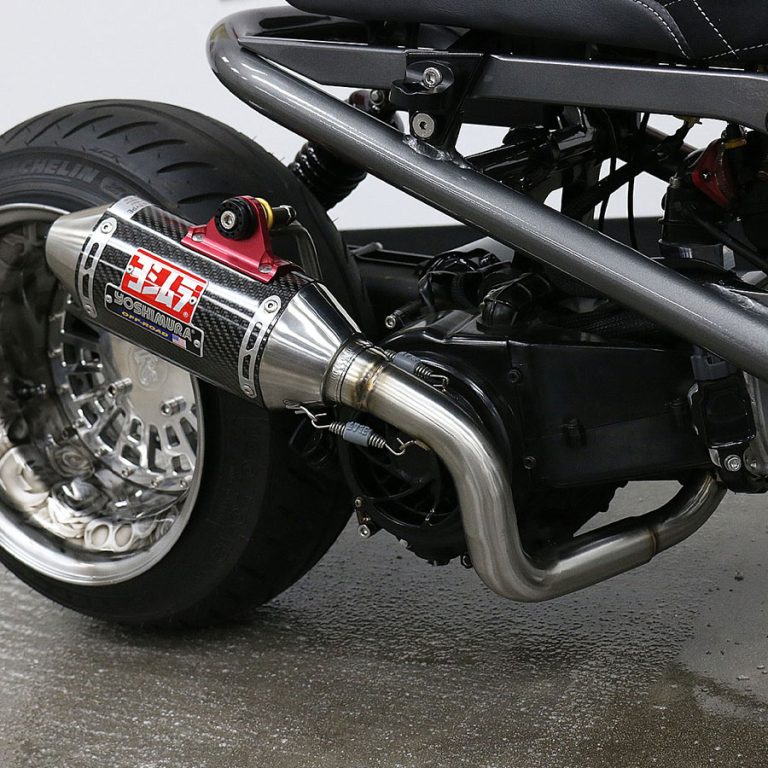 YOSHIMURA CARBON GY6 CUSTOM EXHAUST V3