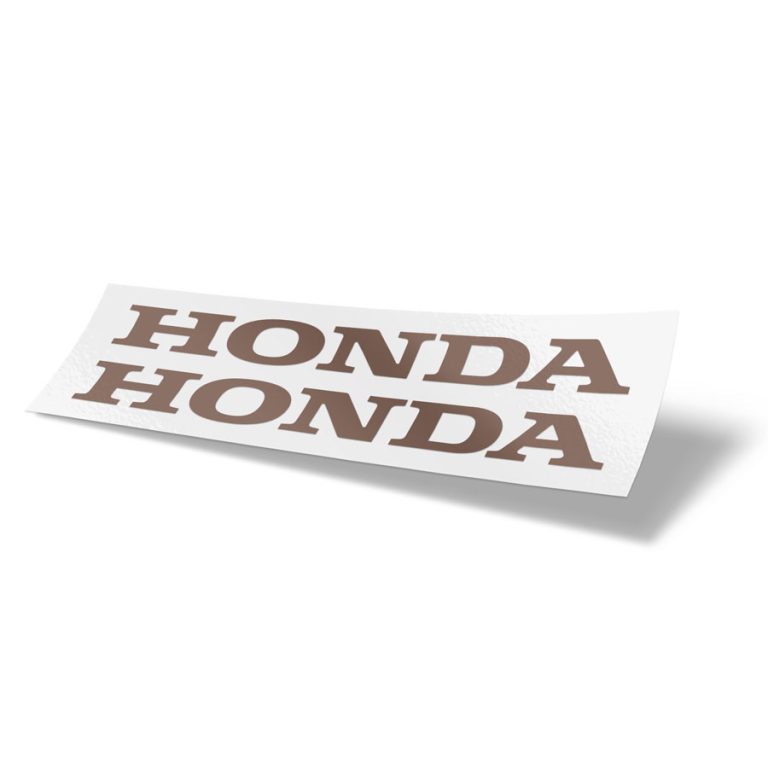 Diecut Vinyl Honda Logo for Motocompacto Multiple colors - The Ruck Shop