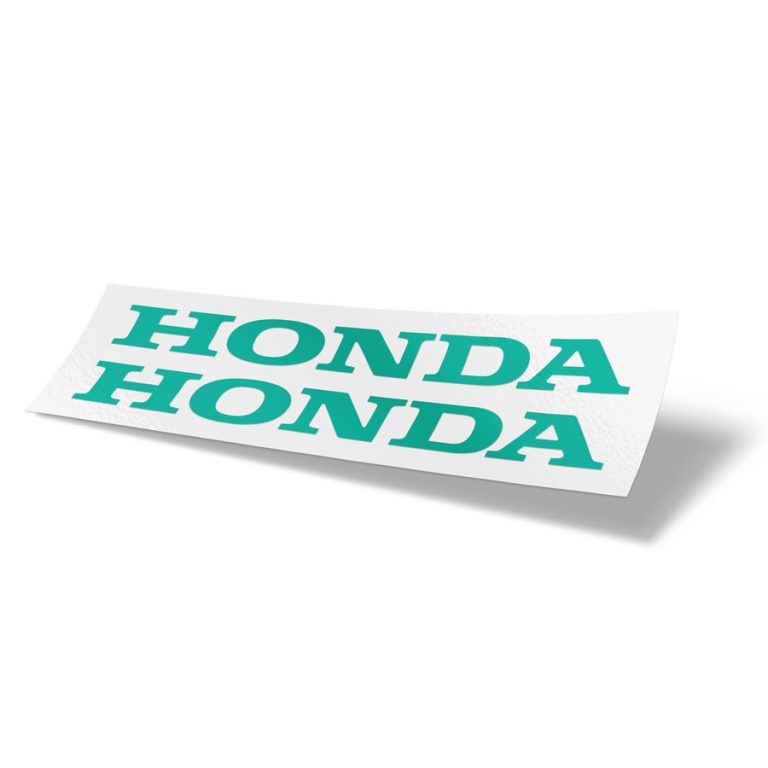 Diecut Vinyl Honda Logo for Motocompacto Multiple colors - The Ruck Shop