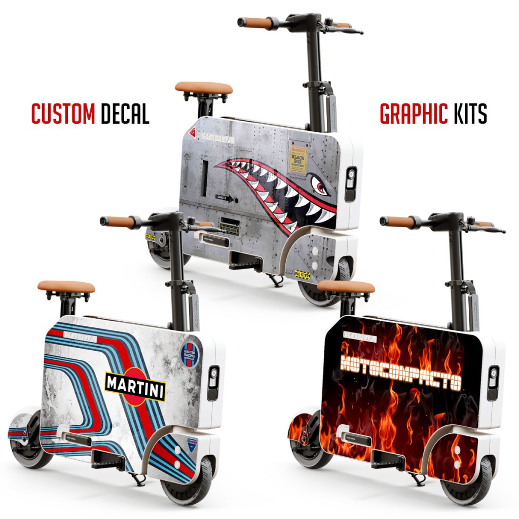 Custom Decal Graphic Kit for Honda Motocompacto with applicator - The ...