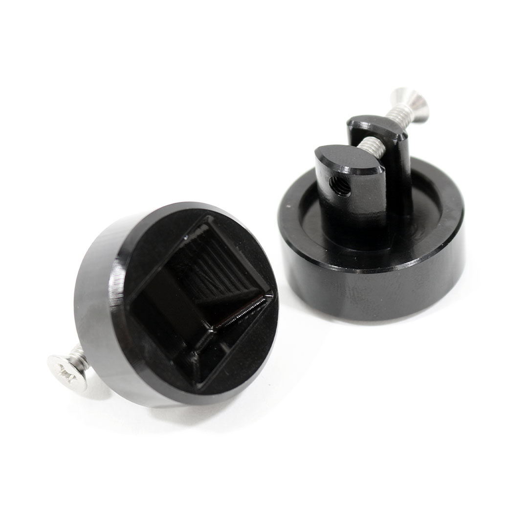 Billet Aluminum Bar End Caps - Honda Motocompacto - The Ruck Shop