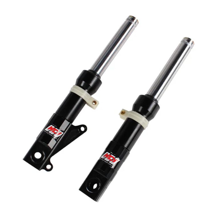 NCY Lowered Drag Slammed Front forks for disc brakes HONDA RUCKUS ...