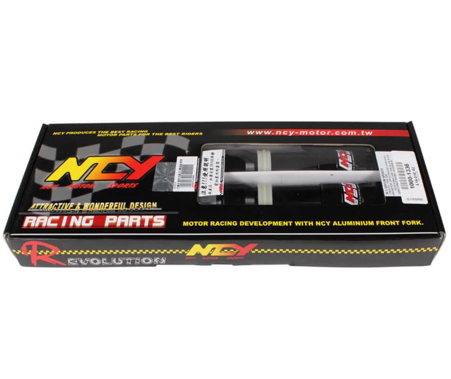 NCY Lowered Drag Slammed Front forks for disc brakes HONDA RUCKUS ...